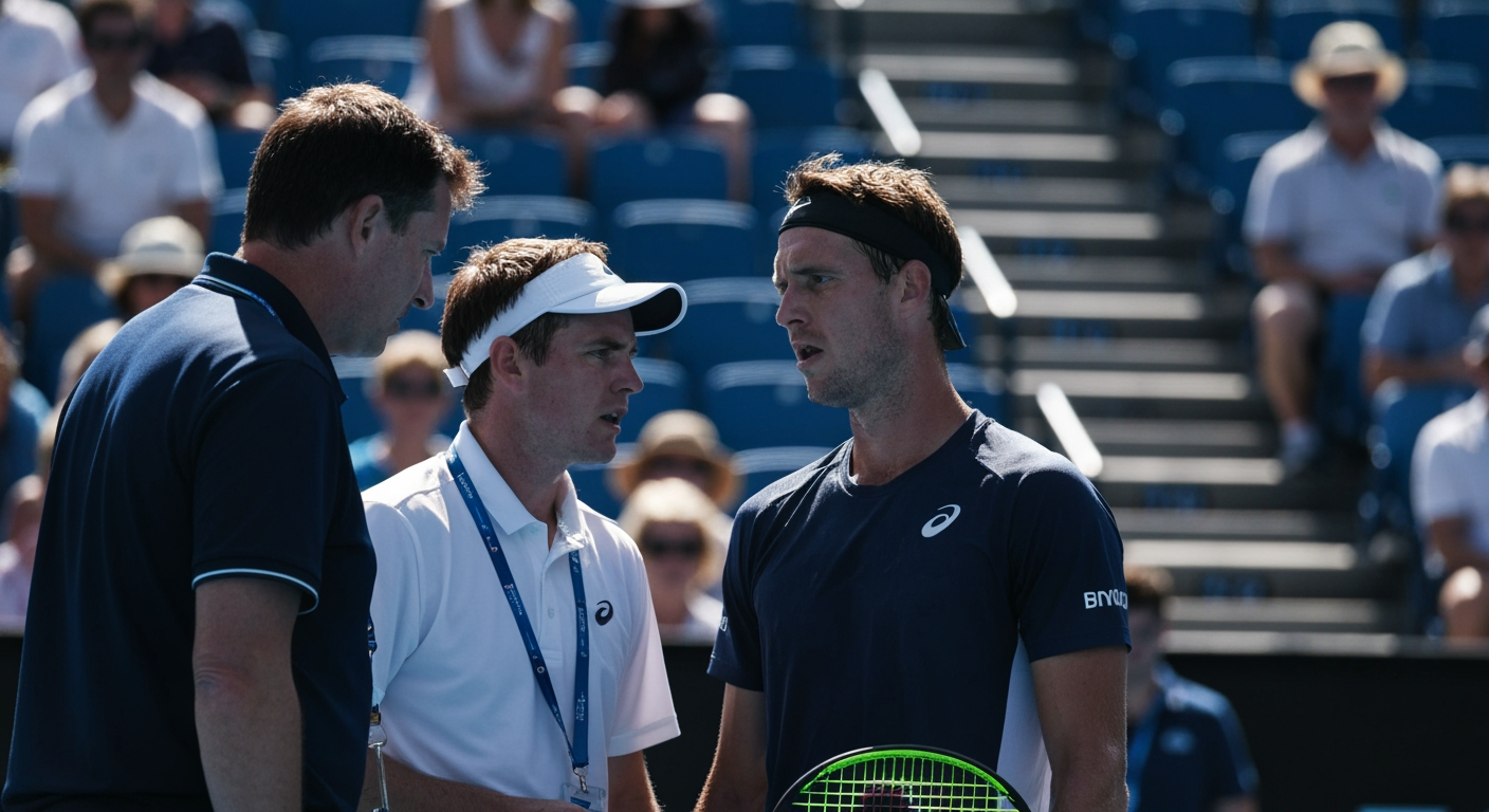 Scorching Melbourne Sun Halts Australian Open Play as Heat Policy Invoked