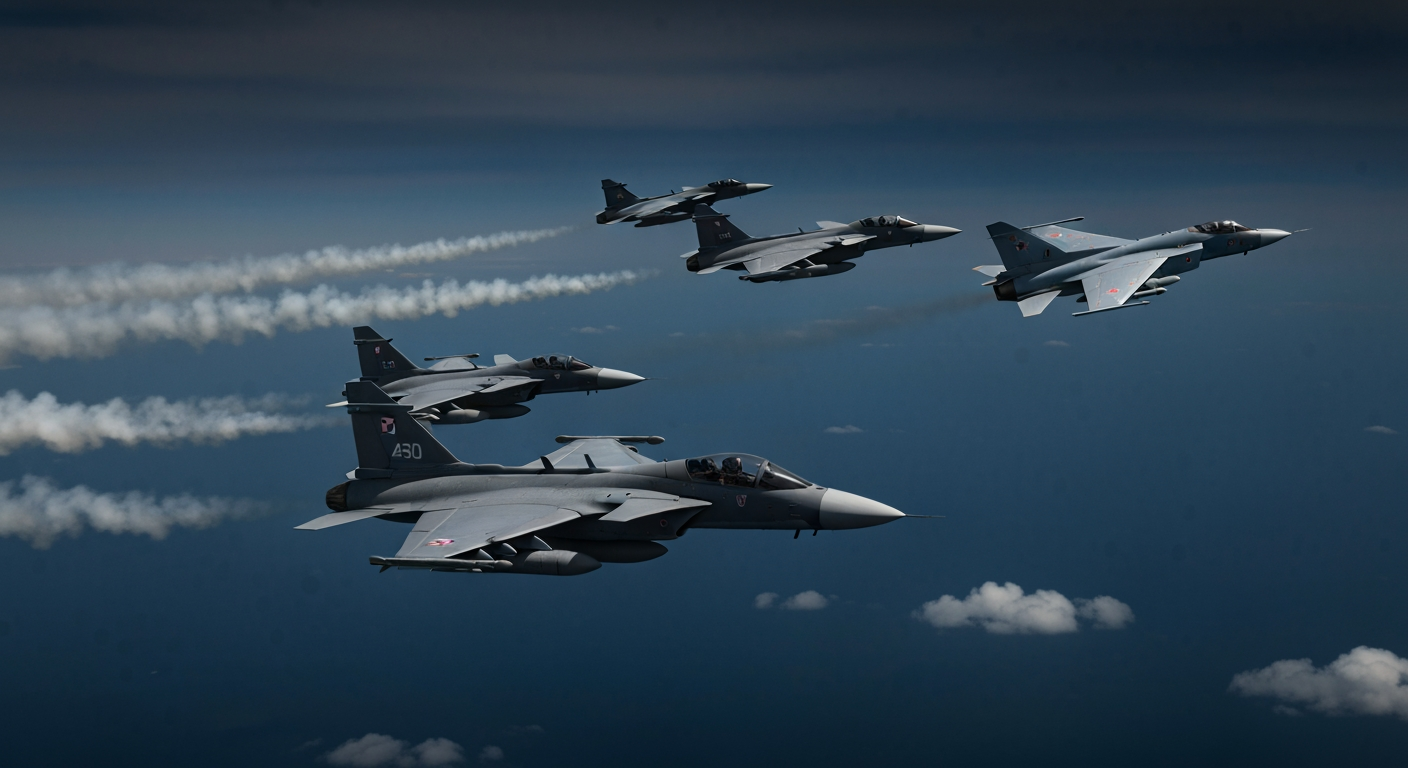 Polish Jets Intercept Russian Spy Plane Over Baltic Amid Heightened ...