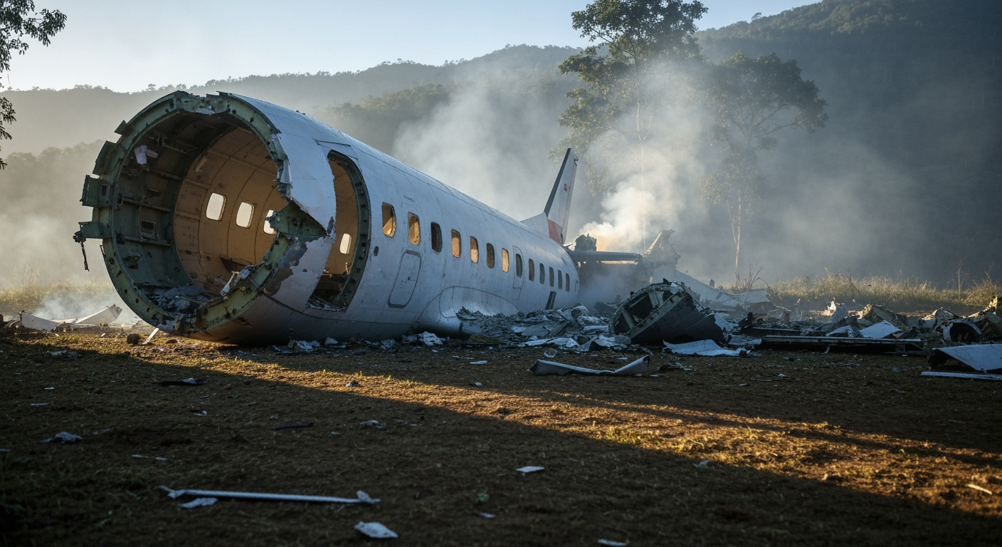 Tragic Plane Crash in Colombia Claims 15 Lives, Including Prominent ...