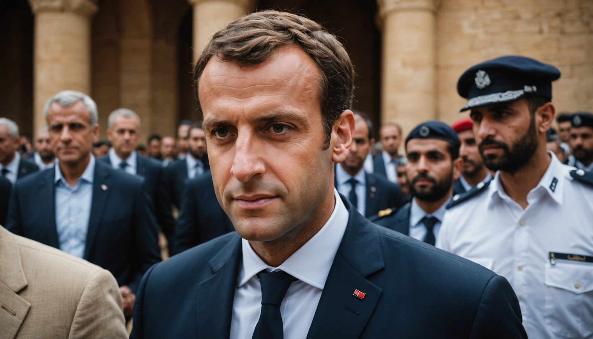 Macron Seeks Middle East Progress During Egypt Visit