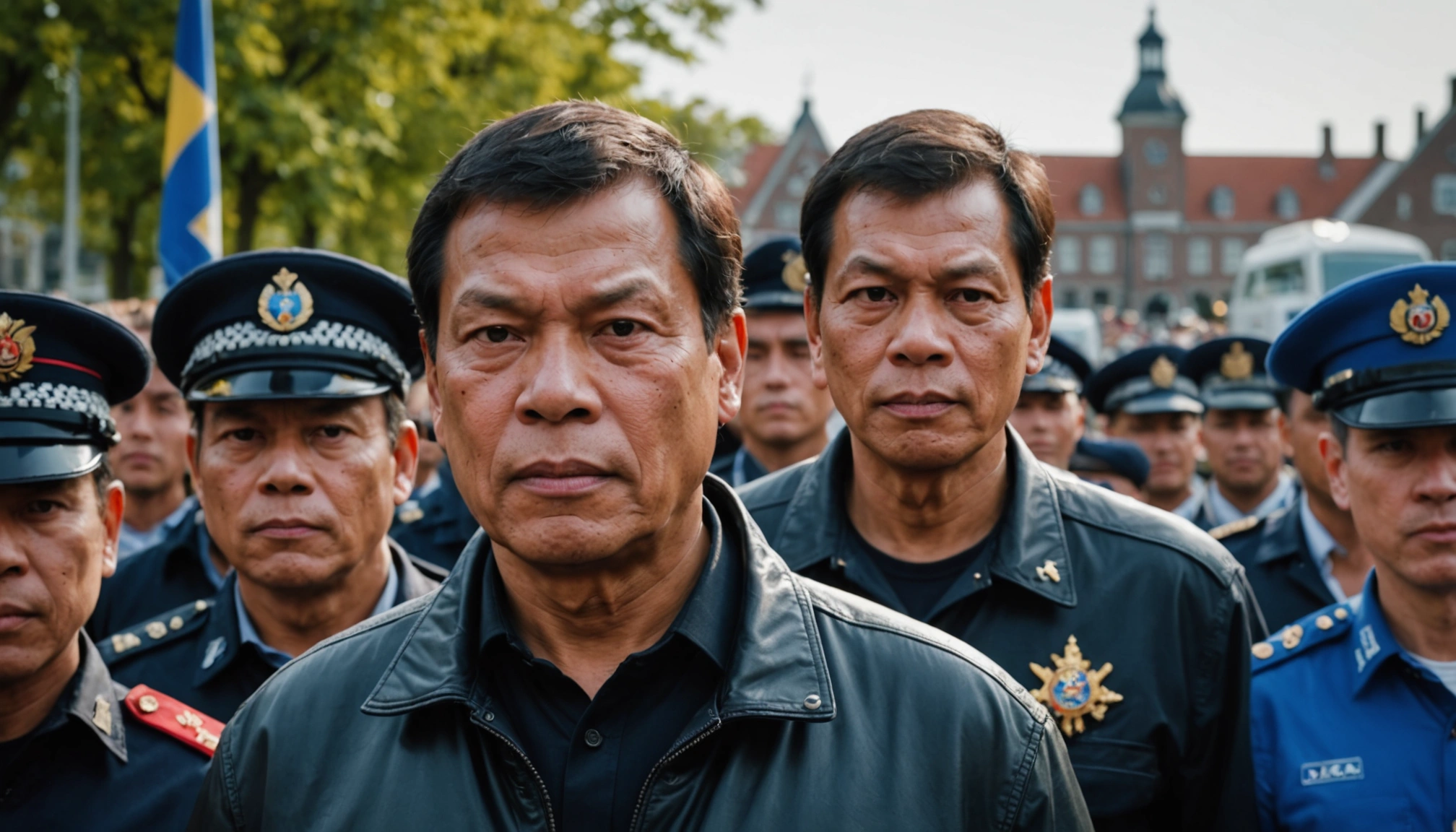 Former Philippine President Rodrigo Duterte Arrives in The Hague to ...