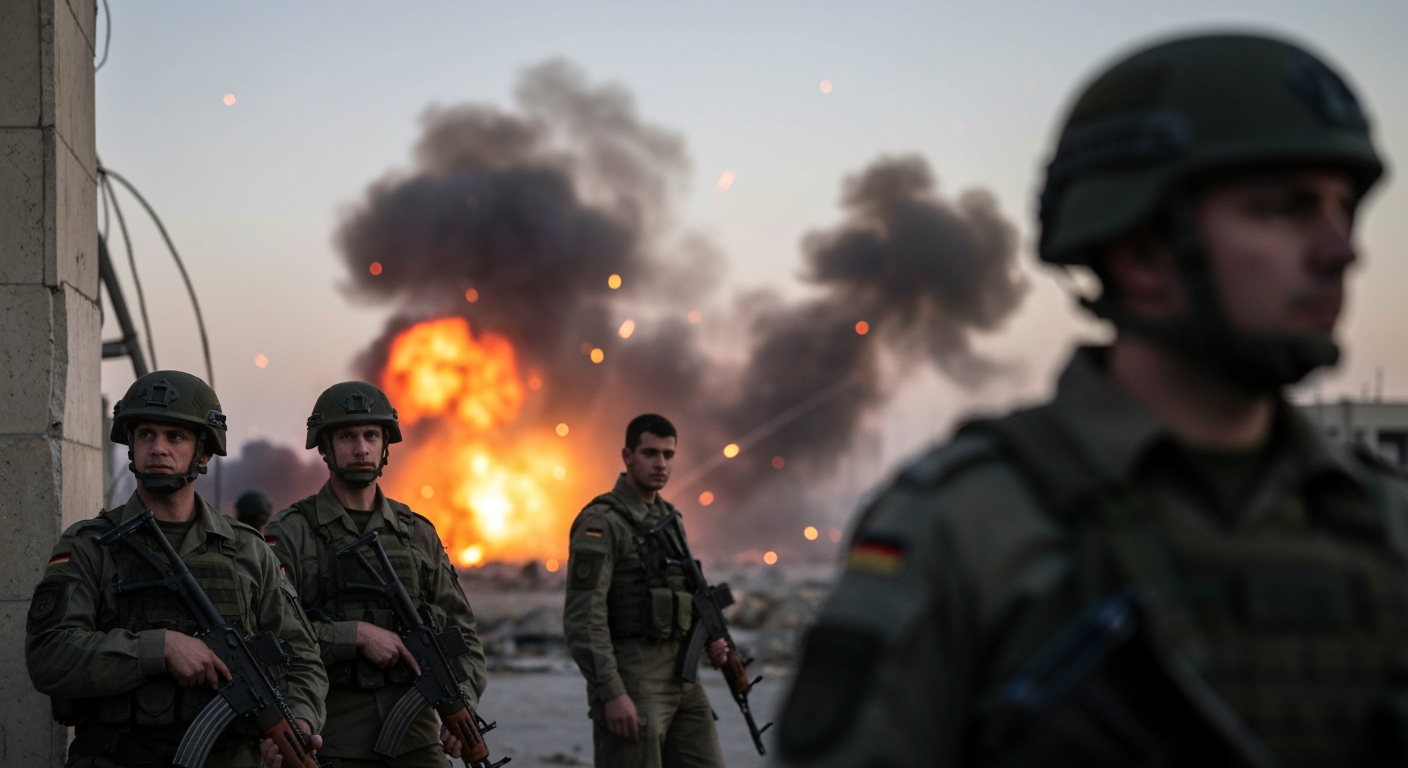Germany Navigates Perilous Middle East Conflict, Opting for Non ...
