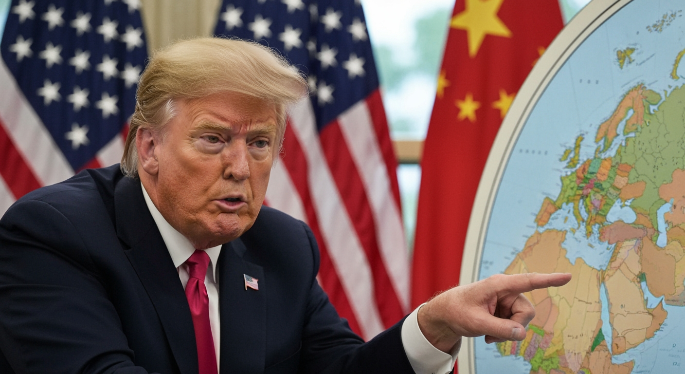 Trump's New Tariffs Threaten to Ignite Trade War with China Over Iran